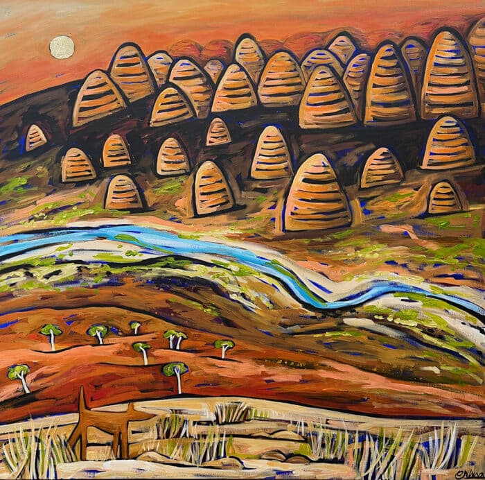 Dingo's Trail - Emma Blyth - Black Stump Gallery