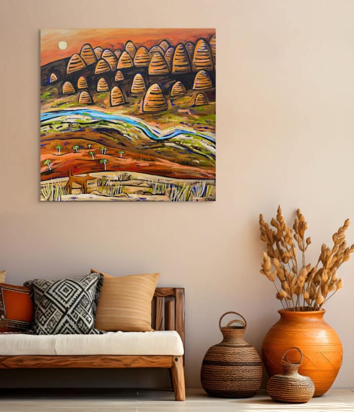 Dingo's Trail - Emma Blyth - Black Stump Gallery